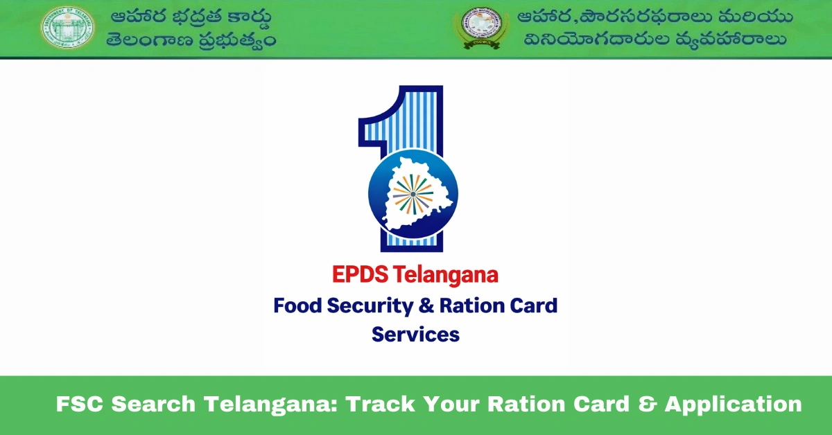 FSC Search Telangana: Track Your Ration Card & Application
